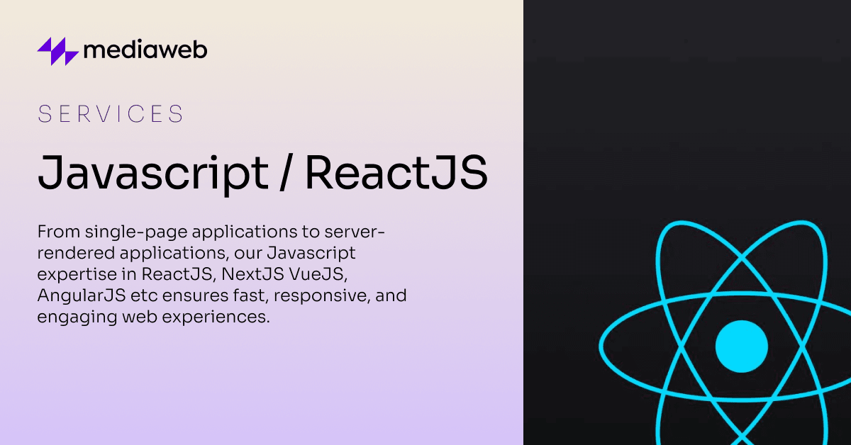ReactJS | Services | Mediaweb
