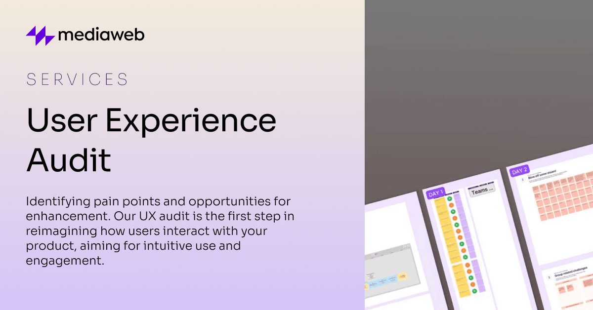 UX Audit | Services | Mediaweb