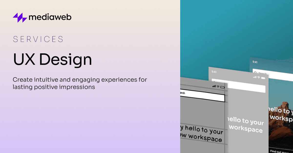 UX Design | Services | Mediaweb